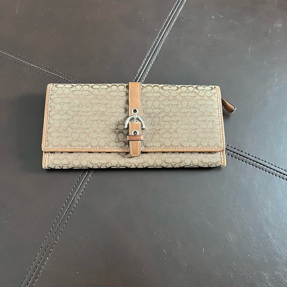 Coach | Bags | Coach Mini Print Wallet | Poshmark